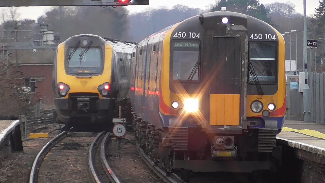 Trains at Basingstoke (SWML, RBL, WEML) - 28/02/2023 - YouTube