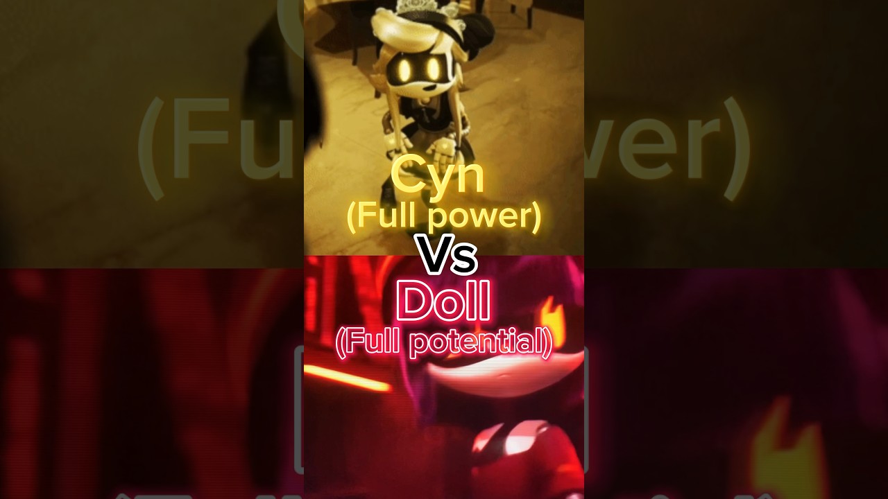 Cyn(Full Power) Vs Doll(Full Potential)#murderdrones - YouTube
