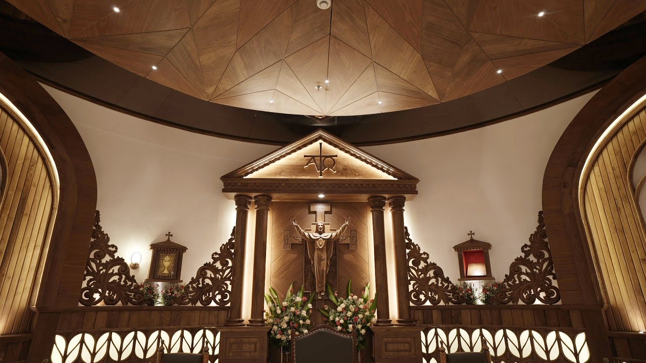 Exploring the Sacred Sites of Vettucaud | Christus Rex Crypt, Corpus ...
