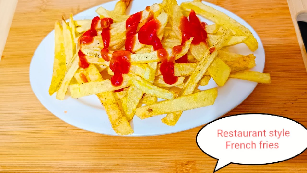 Restaurant style French fries Recipe|| Recipe by cook with Nilofer ...