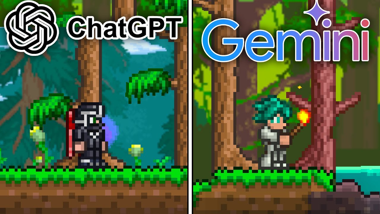 ChatGPT vs Gemini Criando Terraria do ZERO! - YouTube
