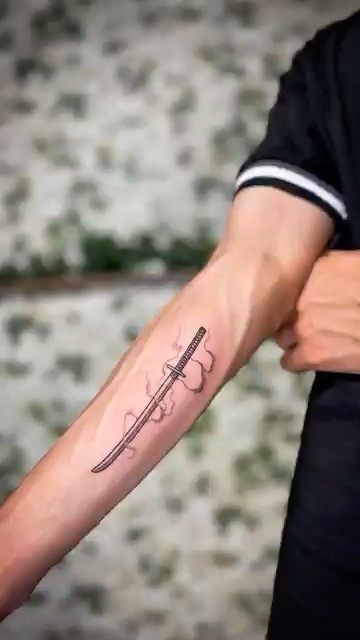 #sword #tattoo #timisoara #samurai #tattoos #bucuresti #shortvideo # ...