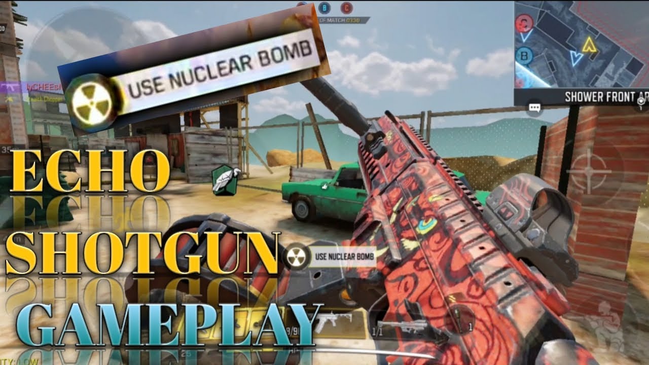 *NEW* ECHO SHOTGUN GAMEPLAY|| NUKE GAMEPLAY ||CALL OF DUTY MOBILE - YouTube