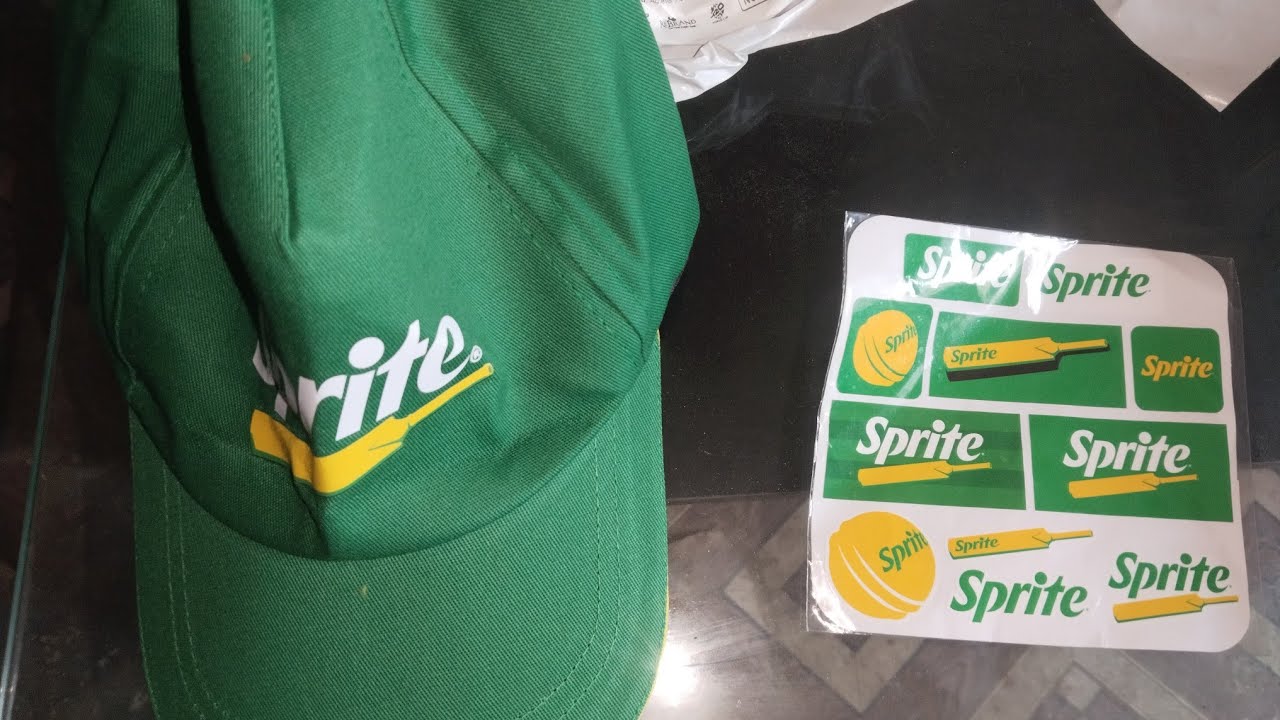 Cap And sticker Received! sprite scheme Pakistan - YouTube