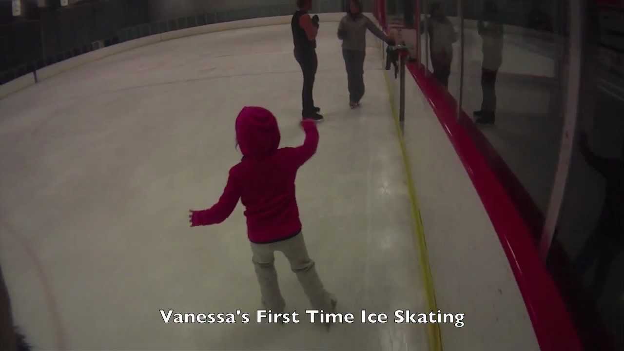 Skating at Ice Town Riverside - YouTube