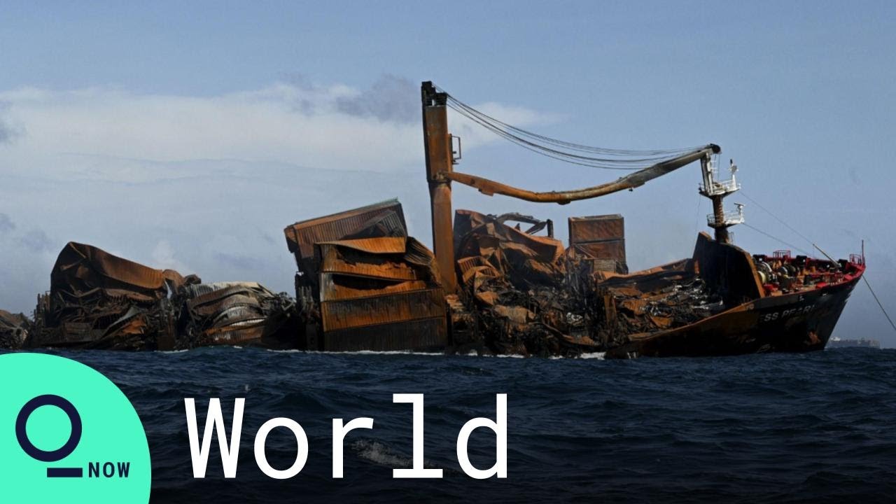 Sri Lanka Races to Tow Sinking Container Ship Carrying Chemicals Out to ...