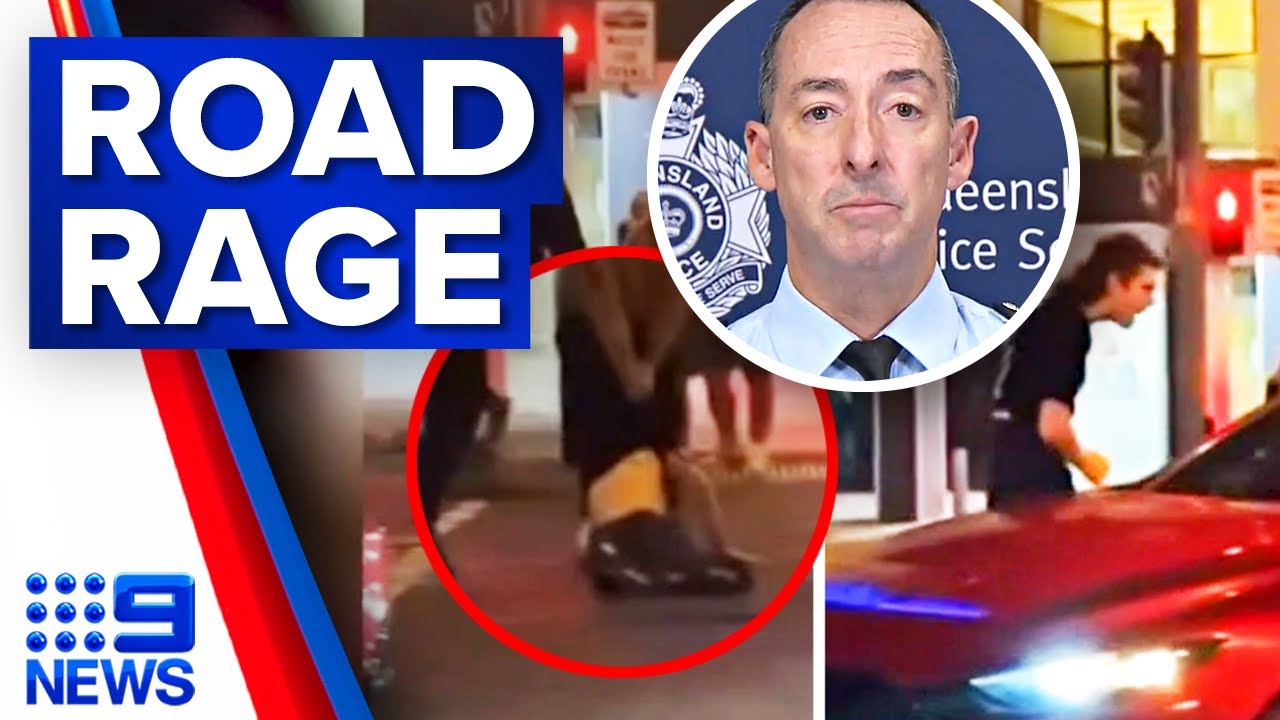 Violent road rage footage as man attacked and knocked out after punch ...