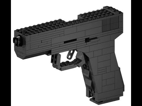 Lego pistol+silencer - YouTube