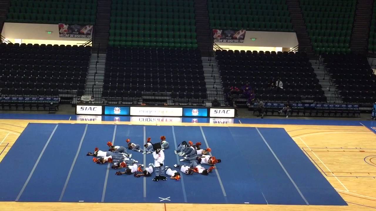 2016 SIAC Cheer Expo - Claflin University Cheer - YouTube