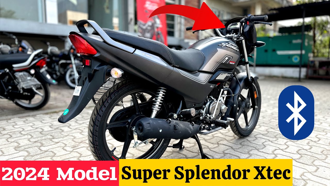 2024 Model Hero Super Splendor Xtec 125 Review || On Road Price ...