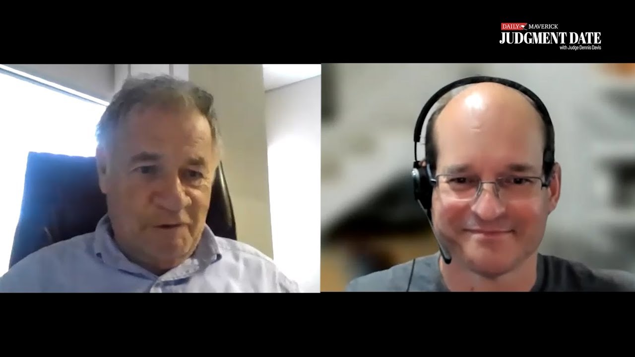 Judgment Date with Judge Dennis Davis, Episode 60: Francois Venter ...