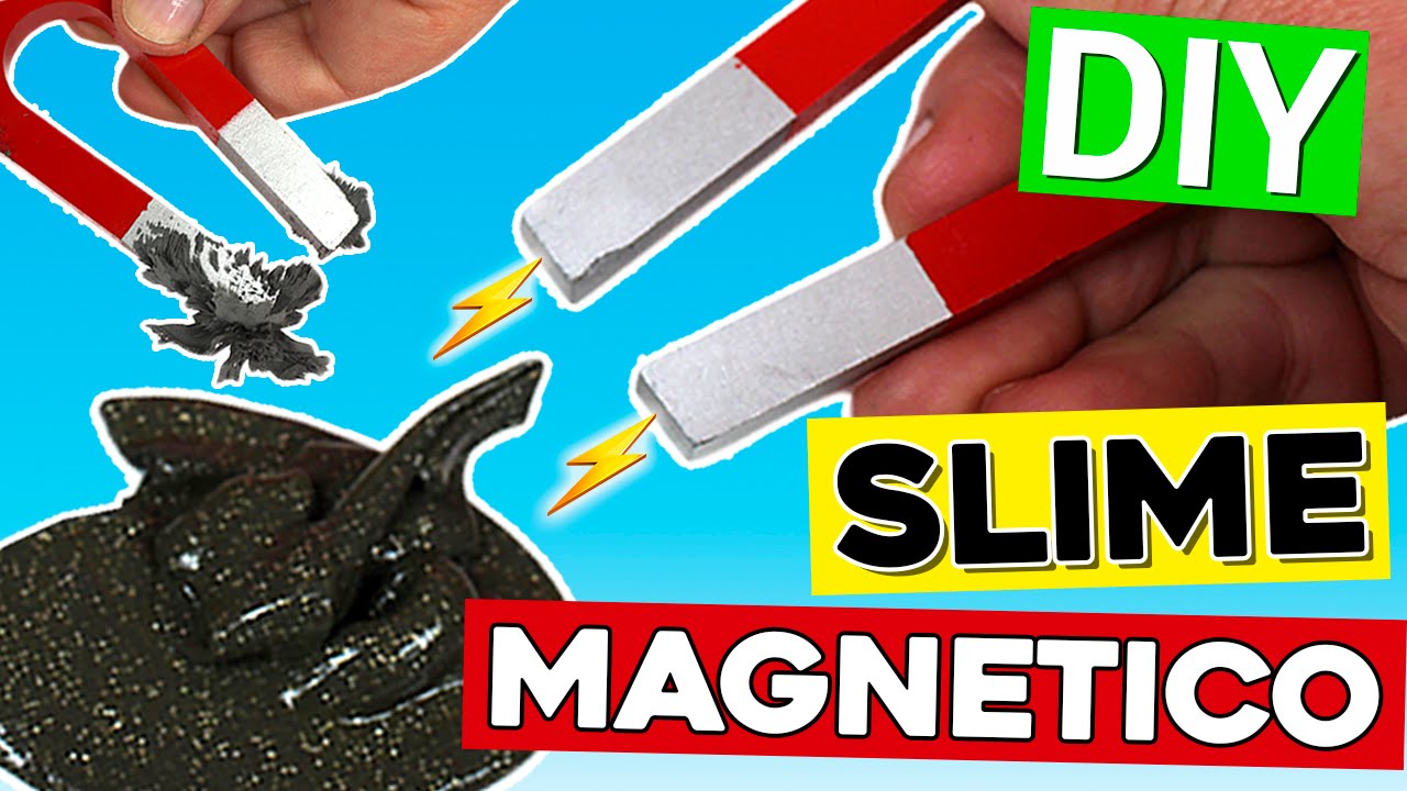 Cómo hacer SLIME MAGNETICO * Experimentos caseros con SLIME - YouTube