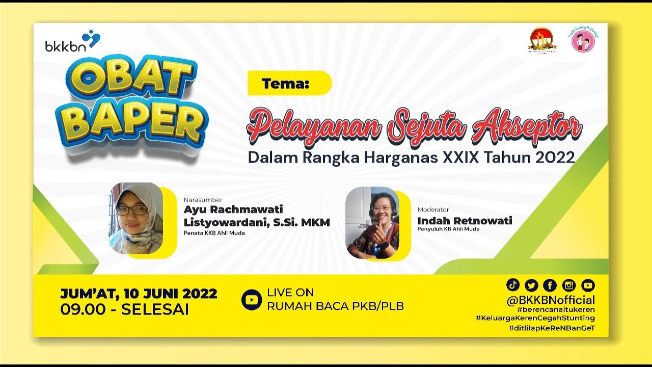 OBAT BAPER | EPISODE 68 "Pelayanan Sejuta Akseptor - Dalam Rangka ...