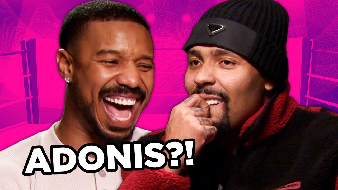 MICHAEL B JORDAN NAMES MY BABY! | CREED III - YouTube