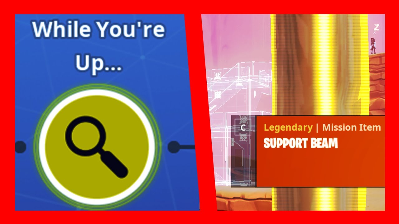 While You're Up... : Collect support beams in a 70+ Arid zone ...