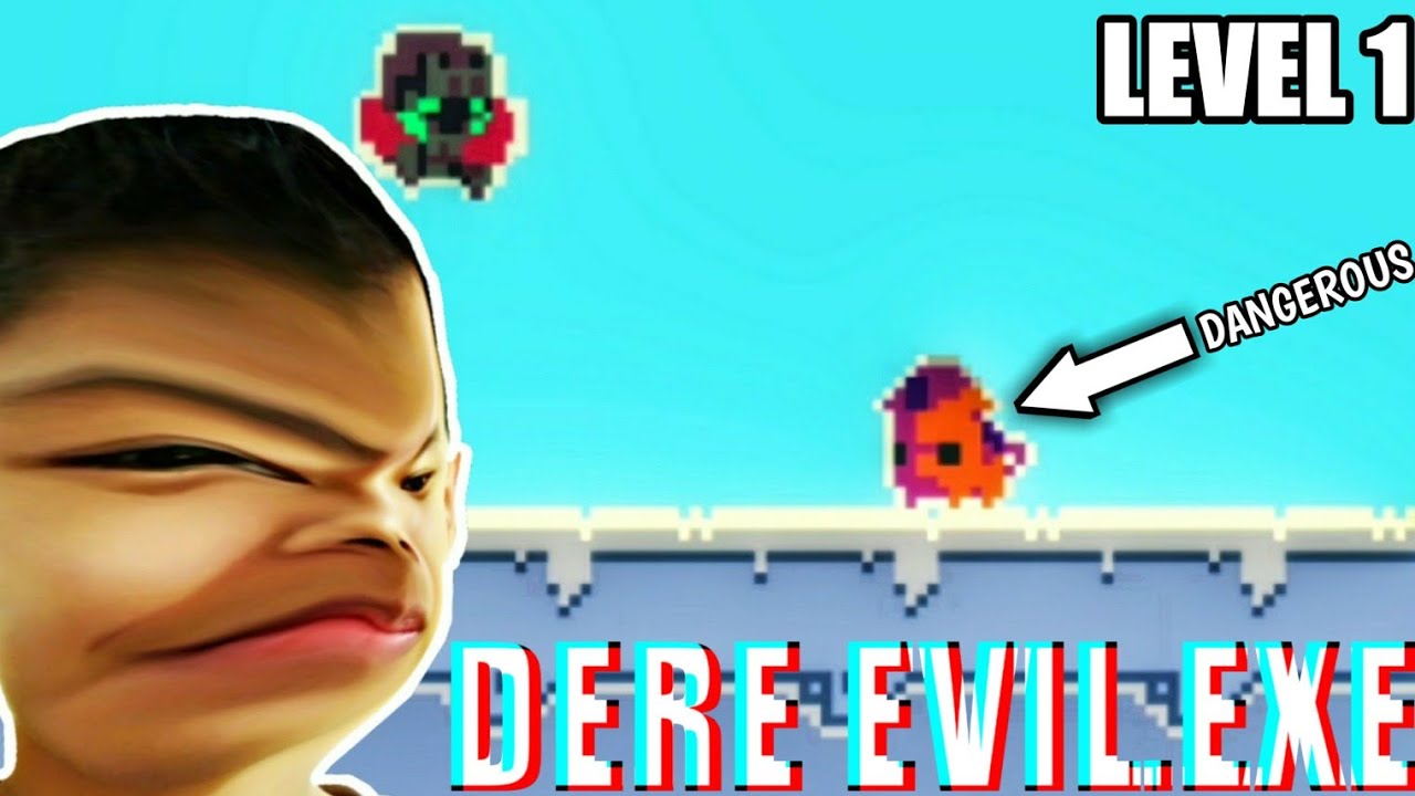 THE MOST DANGEROUS CREATURE|DERE EVIL. EXE [LEVEL 1] - YouTube