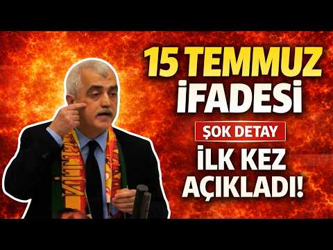 Yaşar Güler’in 15 Temmuz sonrası ifadesini ilk kez açıkladı!