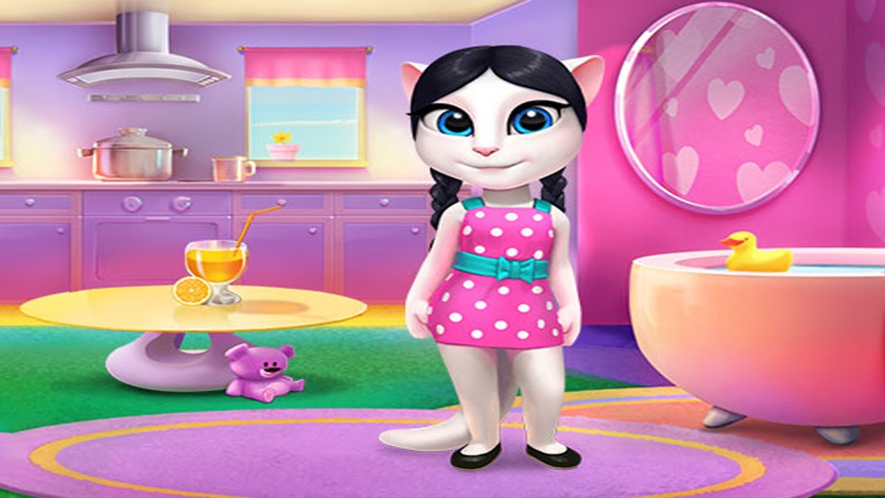 My Talking Angela Gameplay - Level 13 - Great Makeover Best Games for ...