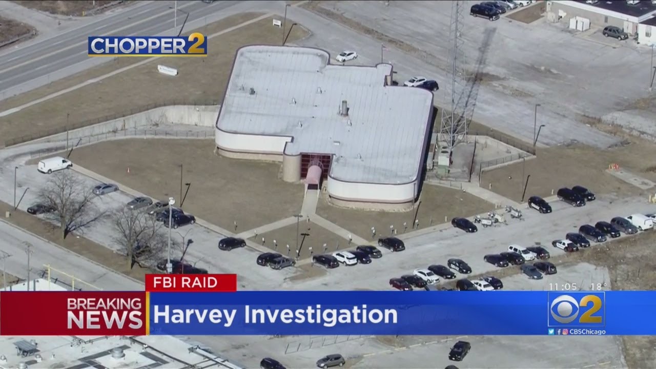 FBI Raids Harvey Police Station - YouTube