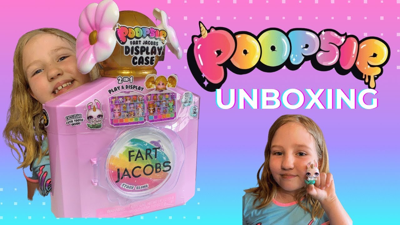 Unboxing | Poopsie Fart Jacobs Display Case - YouTube