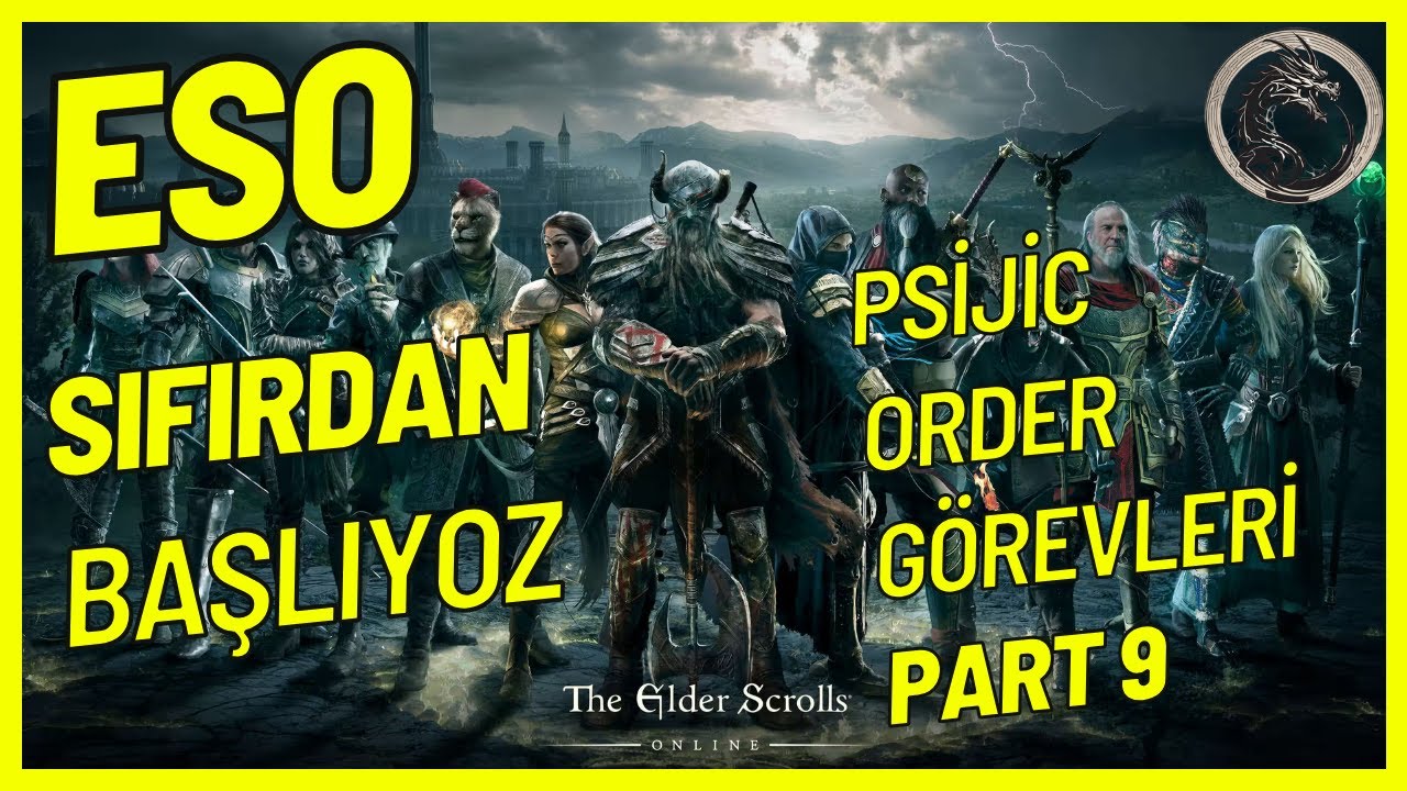 The Elder Scrolls Online Sıfırdan Başlıyoruz - Psijic Order Part 9 🎮💪 ...