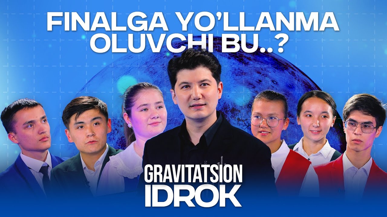 FINALGA YO’LLANMA OLUVCHI BU..!? // GRAVITATSION IDROK // INTELEKTUAL ...
