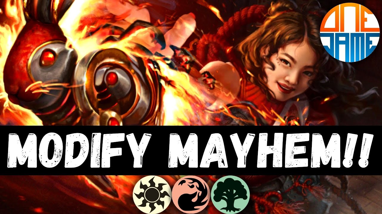 🌞🔥🌲 ABUSING NEW MODIFY CARDS!! | Rabbit Battery | Kamigawa Neon Dynasty ...