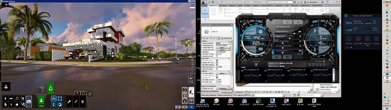 Revit 2016 x Lumion 6 - CPU x GPU - - YouTube