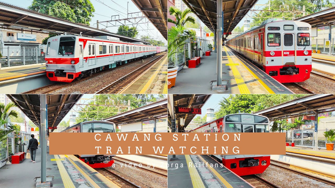 [4K] Exploring Cawang Station: Secrets of an Enigmatic Railway Hub ...