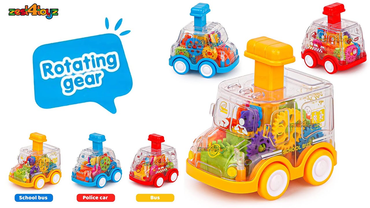 zest 4 toyz Press and Go Crawling Friction Toy Car for Kids - YouTube