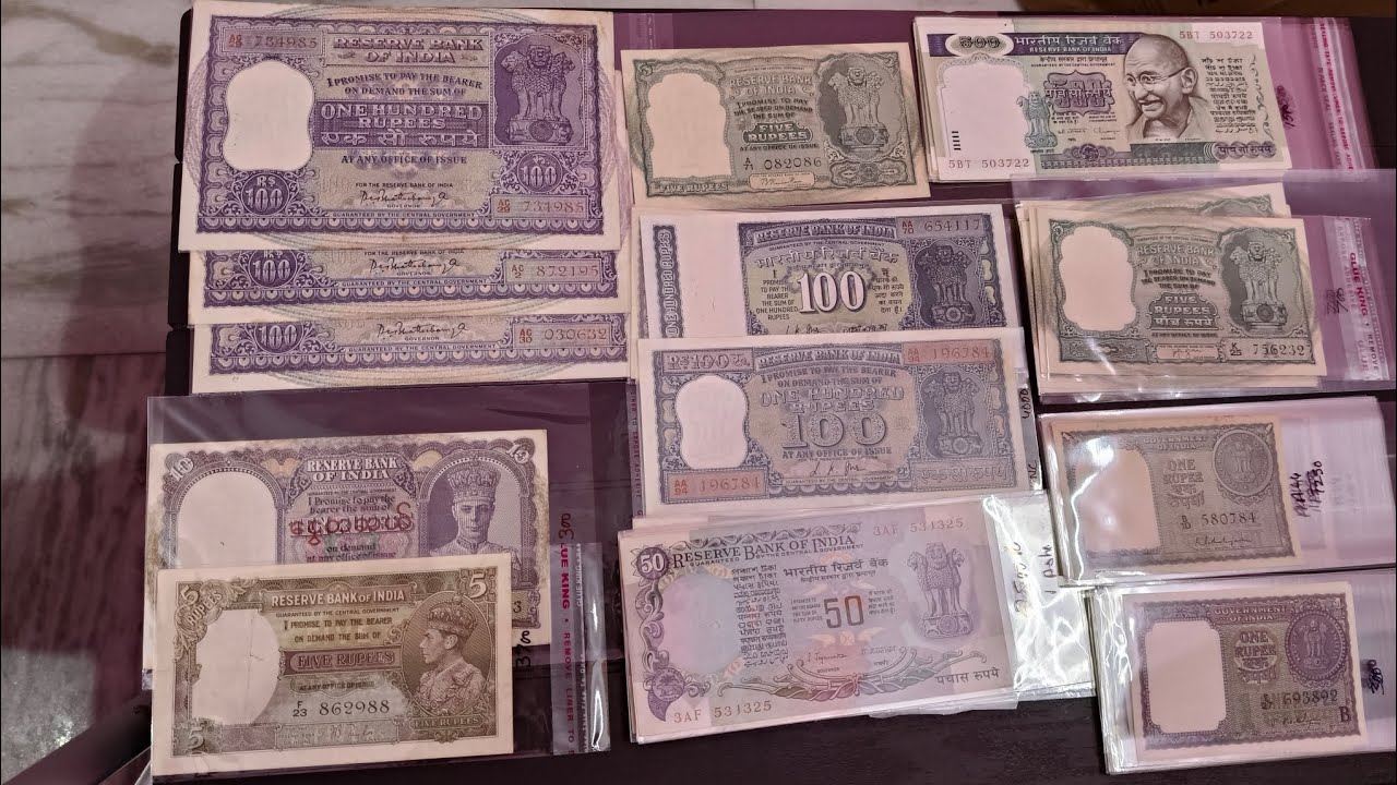 Buy Old Indian Notes Value Collection | British India Notes Value ...