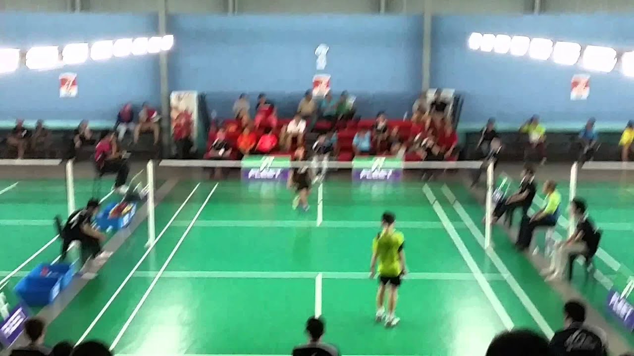 BADMINTON BATANG MELAKA 35 ( MMU MASTERS 2015 ) - YouTube