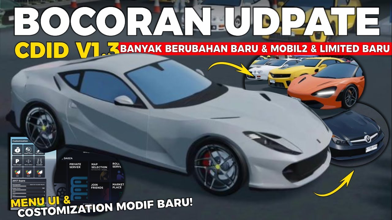 Update CDID V1.3 Semakin Dekat‼️ Bnyk Perubahan & Mobil Baru Yg Klean ...