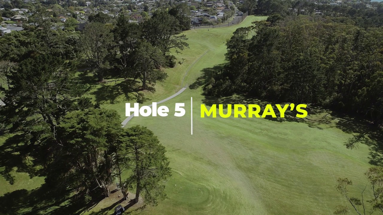 Hole 5 at Pupuke Golf Club - Murray's - YouTube