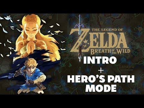 Intro + Hero's Path Showcase - DLC Pack 1 - Legend of Zelda Breath of ...