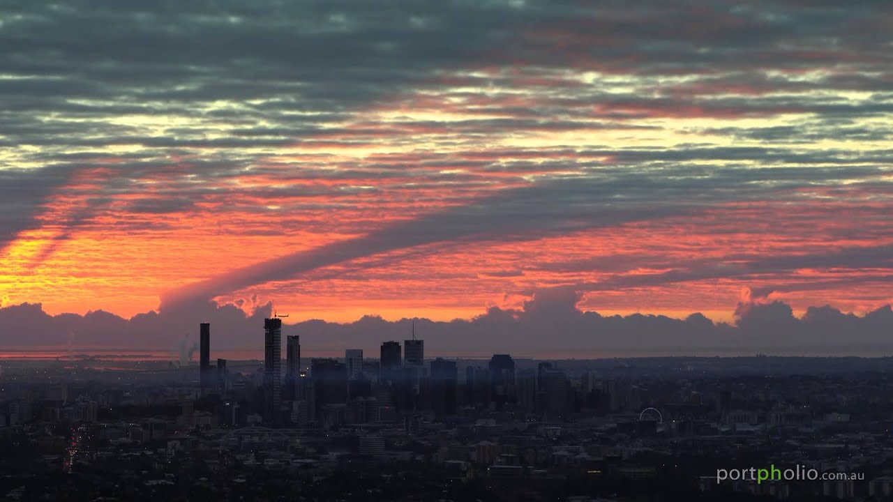Mt Cootha Sunrise Timelapse - YouTube