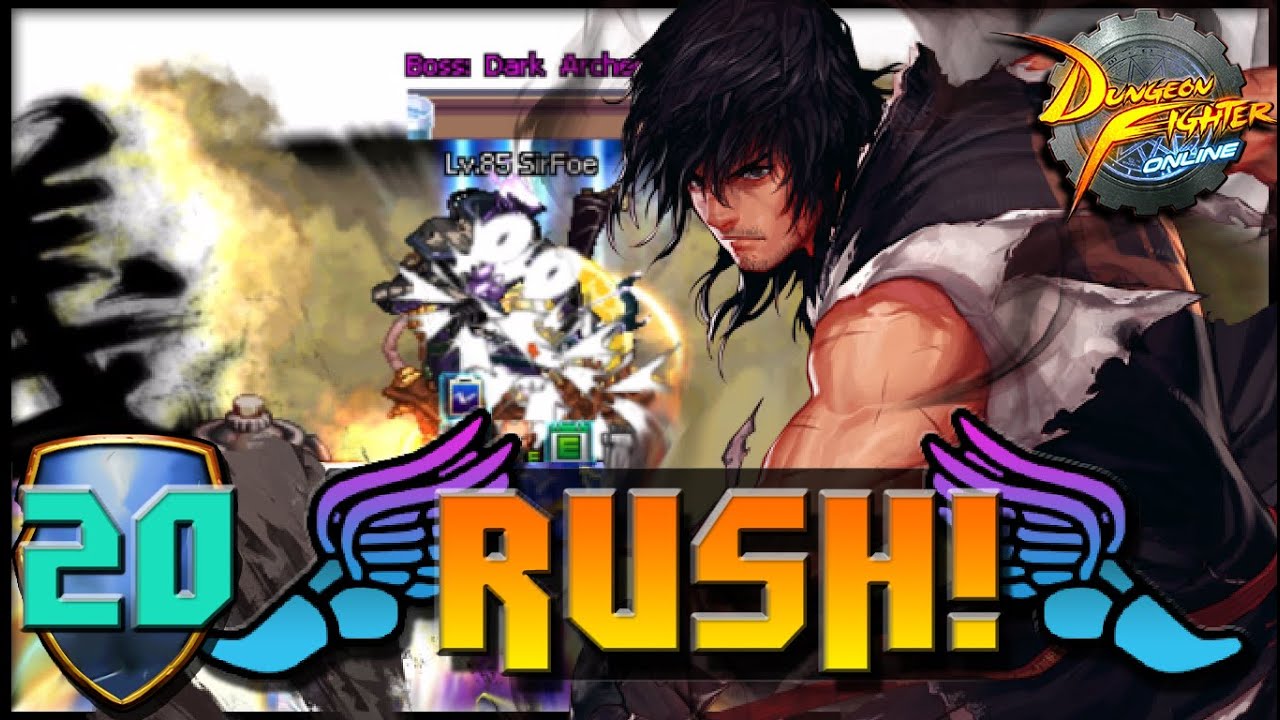 DFO Rush! - [Male Grappler] - THE ACTUALLY FUN GRAPPLER - YouTube