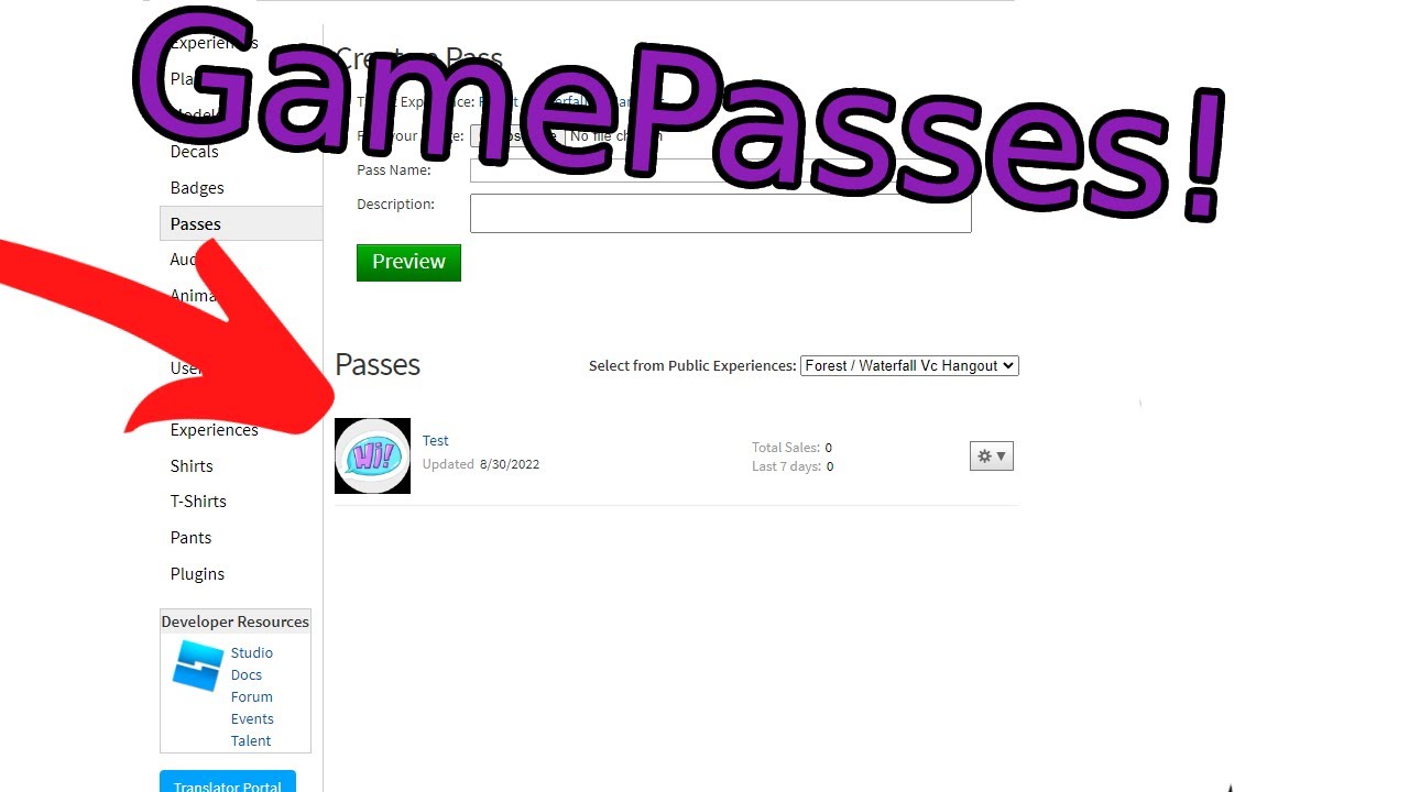 HOW TO UPLOAD GAMEPASSES TO ROBLOX (PLS DONATE) - YouTube