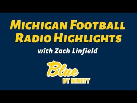 Michigan vs. Illinois Radio Highlights - Zach Linfield - YouTube