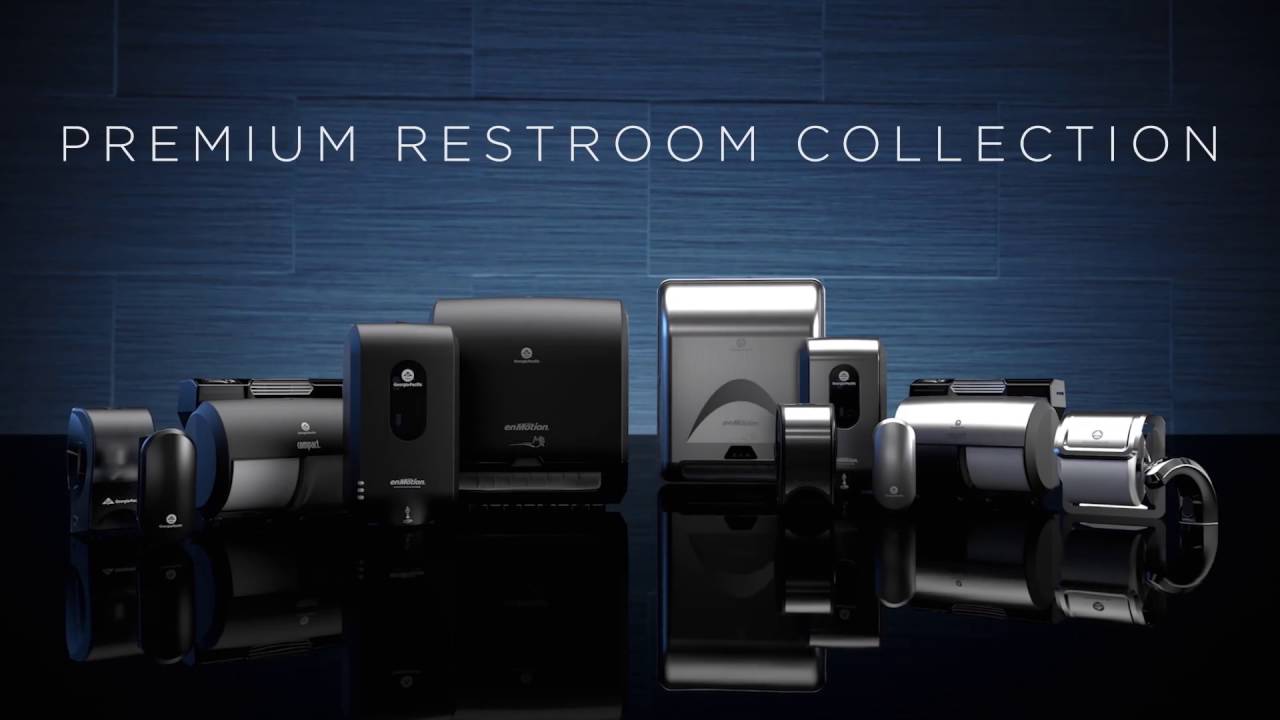 Premium Restroom Collection- Whisper Quiet Dispensers - YouTube