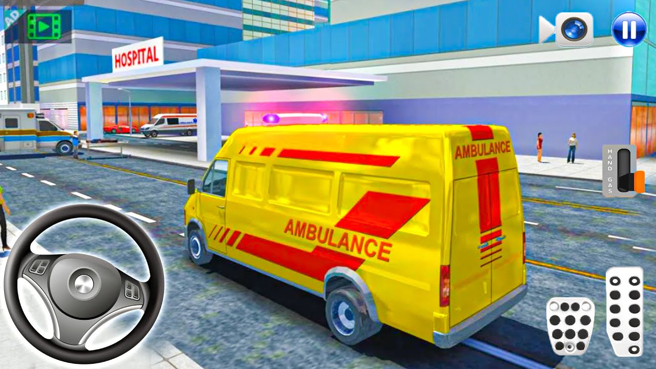 Best City Ambulance Simulator Games 202 | Fast City Emergency Rescue ...