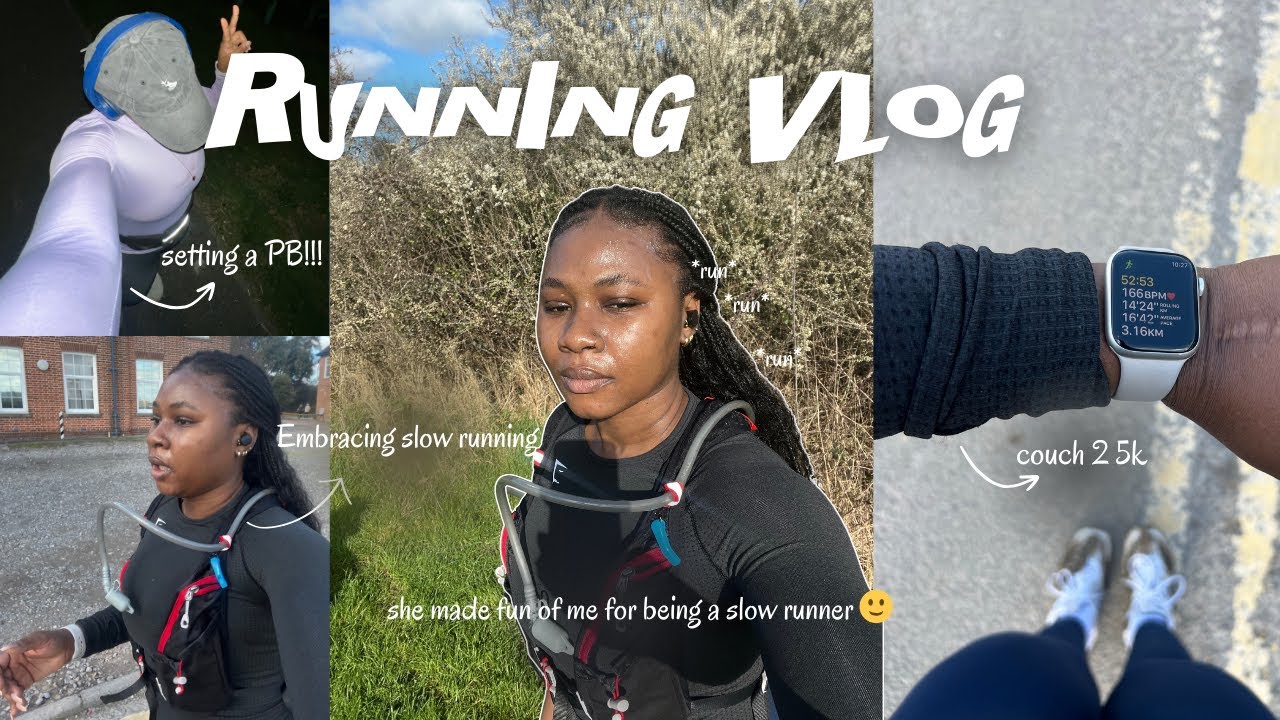 BEGINNER RUNNING VLOG 🏃🏽‍♀️: Why I'm Running SLOWER to Get Faster 🏃🏽‍♀️ ...
