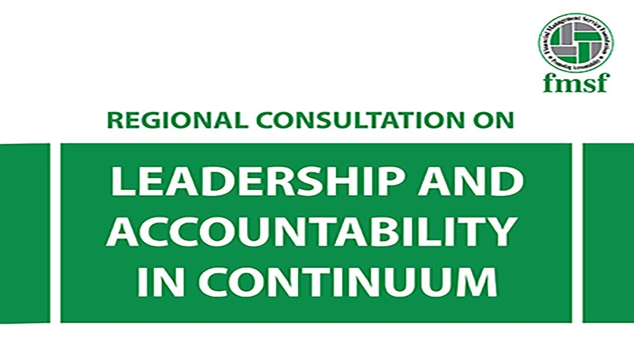 Regional Consultation on Leadership and Accountability in Continuum ...