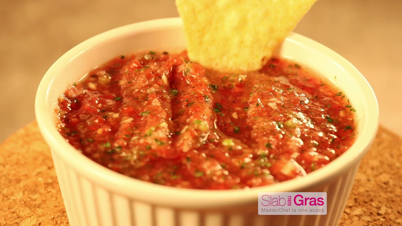MasterChef la tine acasă E 24: Sos salsa făcut în casă - YouTube