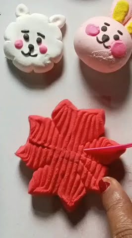DIY how to make polymer clay cookies #youtubeshorts - YouTube