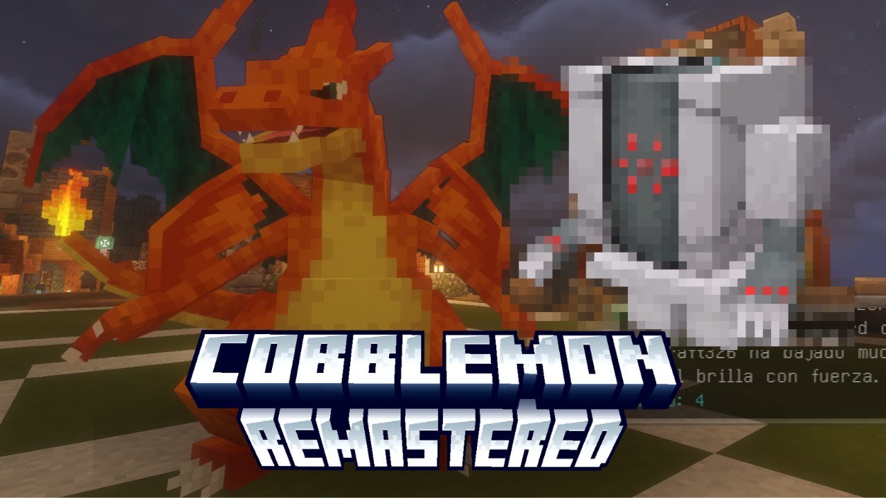 Mega Charizard "Y" y Atrape a un legendario por error Cobblemon #11 ...