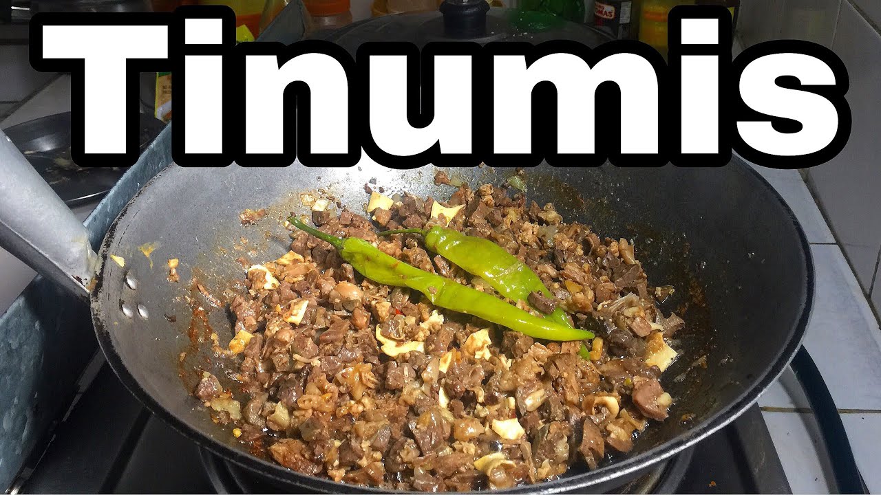 Tinumis no blood recipe | pork lungs | pampulutan | jensen taste buds ...