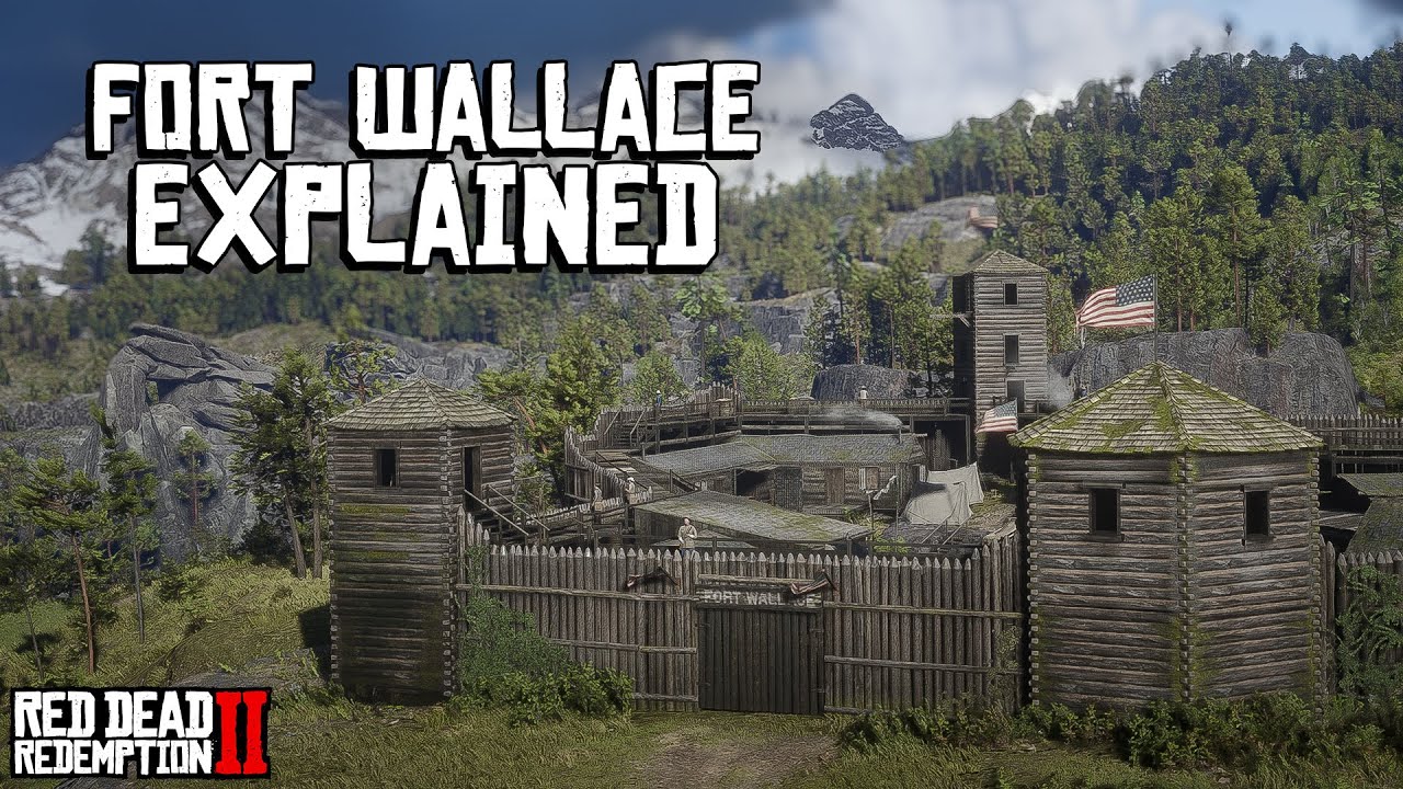 The Tragic Story Behind Fort Wallace in Red Dead Redemption 2 - YouTube