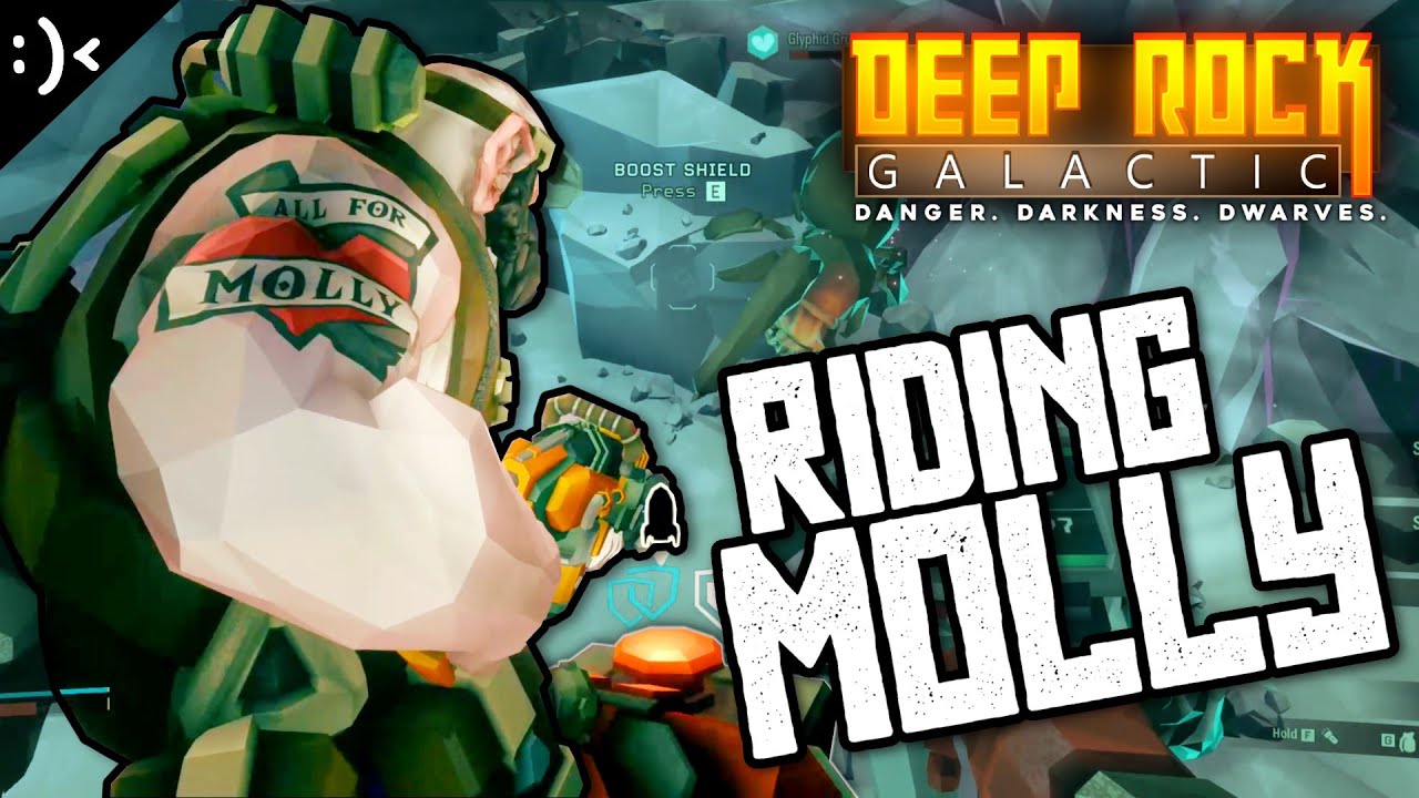 Taking Molly For a Spin | Deep Rock Galactic Lets Play - YouTube