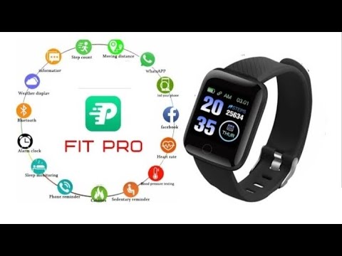 How to connect fitpro to your watch. - YouTube